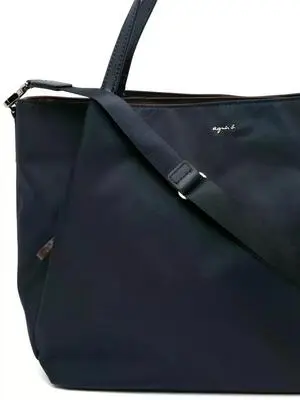 AGNES B. Origami Tote Bag - Blue
