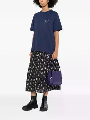 AGNES B. Origami Tote Bag - Purple