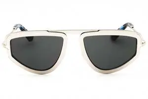 Burberry 0be3150 Sunglasses - Silver /dark Grey