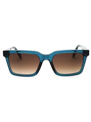Marc Jacobs Rectangular Sunglasses - Blue/brown Gradient