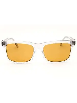 FERRAGAMO Rectangular Full Rim Sunglasses - Dark Khaki/green