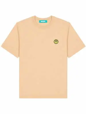 BARROW Relaxed Fit T-shirt Iconic Design - Orange