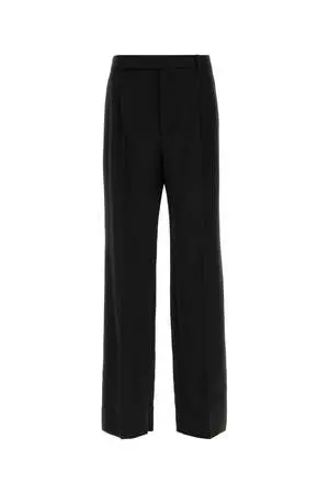 Saint Laurent Grain-textured Dress Pants