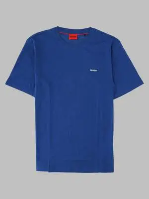 Hugo Cotton Logo T-shirt - Blue