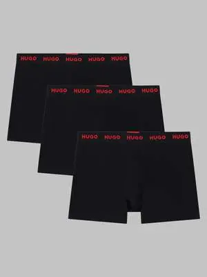Hugo 3-pack Boxer Briefs - Black