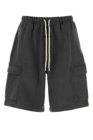 Fear Of God Cotton Blend Bermuda Shorts - Grey