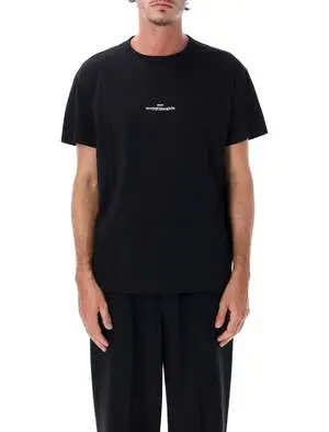 MAISON MARGIELA Maison Margiela Graphic Cotton T-Shirt Nero