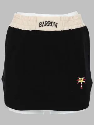 BARROW Cotton Mini Skirt For