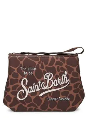 MC2 SAINT BARTH Mini Clutch Pouch - Brown