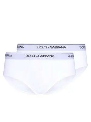 Dolce & Gabbana Bi-pack Slips - White