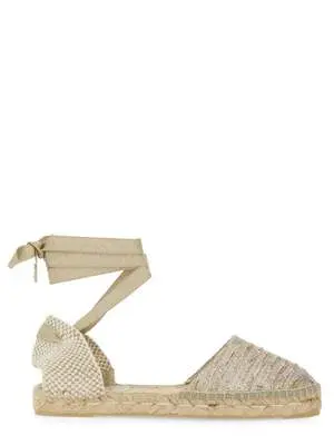 Manebí Mini Espadrille Flats - Gold