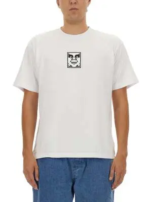 Obey Graphic Logo T-shirt - White