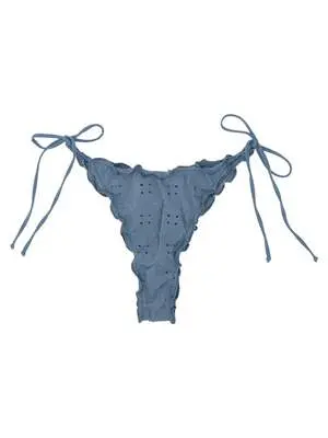 MC2 SAINT BARTH Mini Sagittarius Bikini Bottom With Ruffle Trim