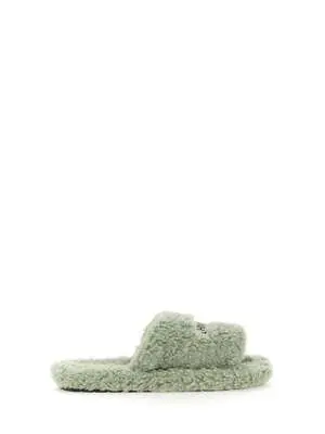 HINNOMINATE Ecofur Stylish Slippers With Rubber Sole 3 Cm