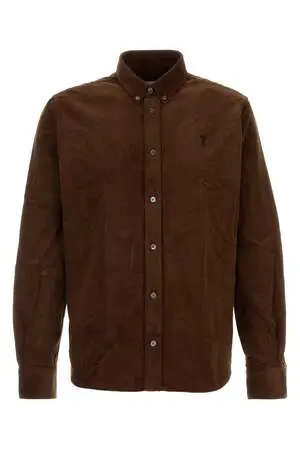 AMI Paris Soft Cotton Corduroy Shirt