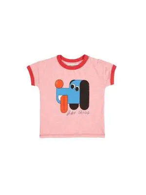 BOBO CHOSES Mini Doggy T-shirt - Red