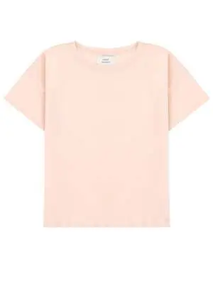 Loulou De Saison Soft Supima Cotton T-shirt - Powder