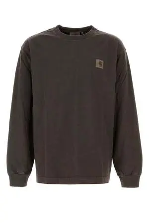 Carhartt Work In Progress Long Sleeve Vista T-shirt - Brown
