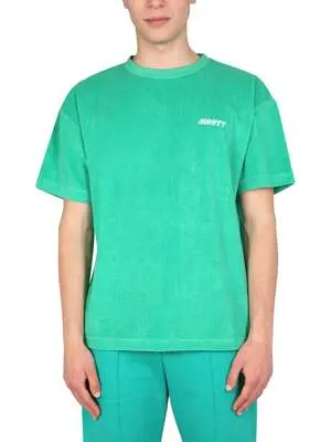 MOUTY Comfort Terry T-shirt With Front Logo Embroidery