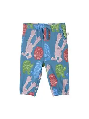 Stella McCartney Cotton Mini Trousers For All - Azure