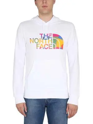 The North Face Drew Peak Mini Hoodie Sweatshirt - White