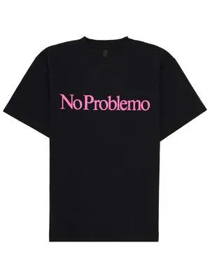 NO PROBLEMO Graphic T-shirt - Black