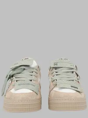 Off-White Sneakers In Suede And Textile