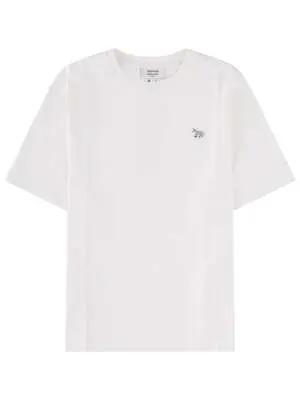 Maison Kitsuné Organic Cotton Embroidered Fox T-shirt - White