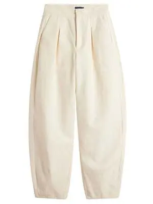 Soeur 100% Cotton Trousers - Ecru