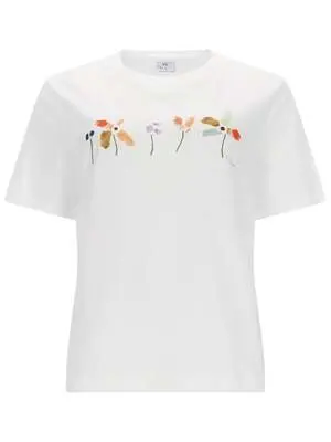 Paul Smith Editions Floral Print Crewneck T-shirt