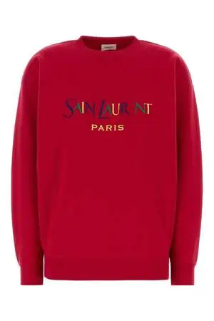 Saint Laurent Oversized Cotton Sweatshirt For