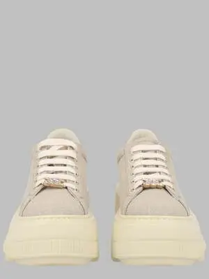 Casadei Nappa Lined Performance Sneakers - Beige