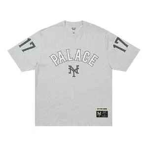 PALACE X Ebbets Field Flannels New York Cubans T-shirt Marl - Grey