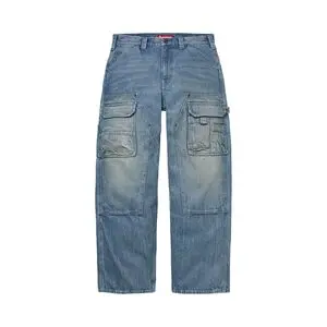Supreme Double Knee Utility Pant 'denim - Blue
