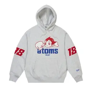 PALACE X Ebbets Field Flannels "sankei Atoms" Hooded Sweatshirt