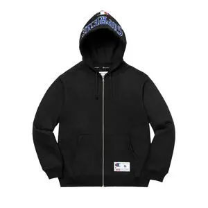 Supreme X Champion Arc Logo Zip Up Sweat