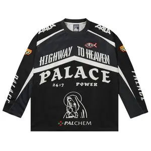 PALACE Highway To Heaven Jersey - Black