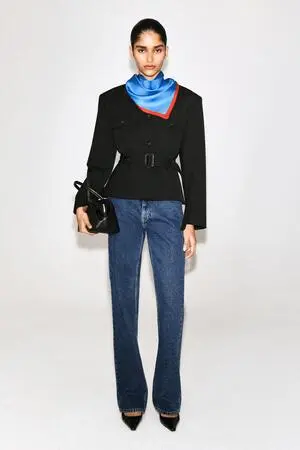 Cos Belted Peplum Jacket