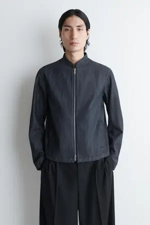 Cos Denim Bomber Jacket