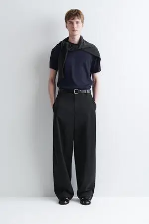 Cos Slim Interlock-jersey T-shirt