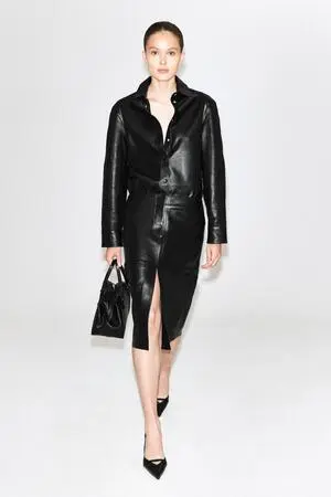 Cos Leather Shirt