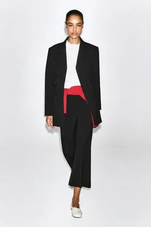 Cos Cropped Flared Trousers