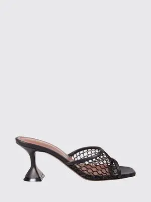 Amina Muaddi Heeled Sandal - Brown