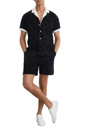 REISS Voss Drawstring Shorts