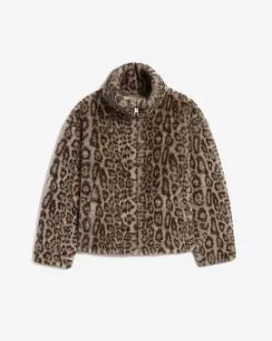 Apparis Brooks Leopard Coat