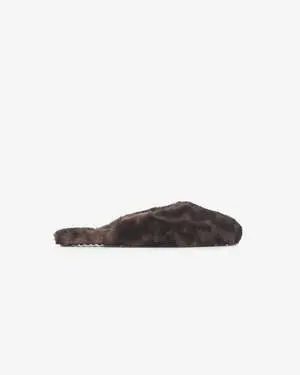 Apparis Demi Leopard Mule Slipper