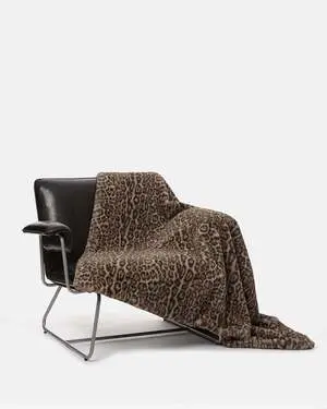 Apparis Brady Leopard Blanket - Light Leopard