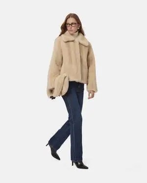 Apparis Elis Shaved Mink Coat
