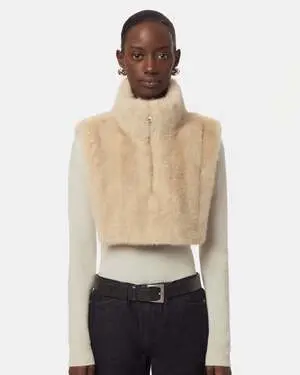 Apparis Jamie Shaved Mink Dickey - Latte Multi