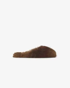 Apparis Demi Mule Slipper - Mink